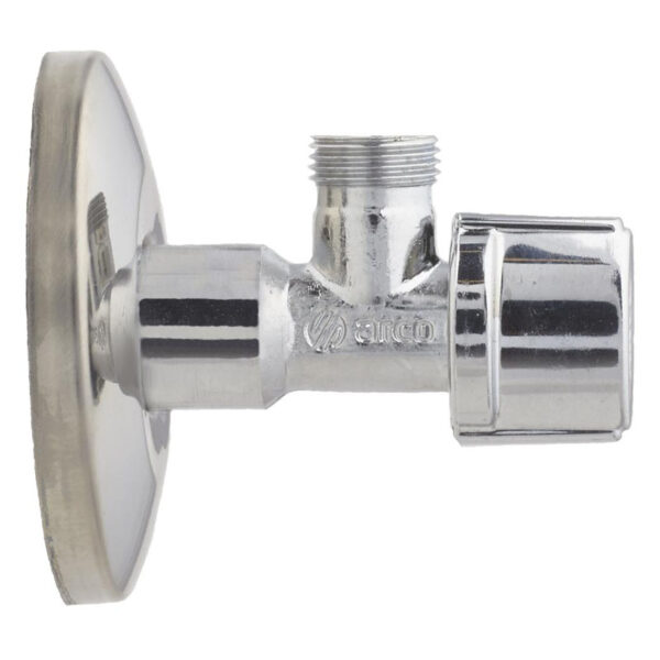 Arcofix Stopventil 1/2″ x 3/8″ forkromet, kort model | Bestil her