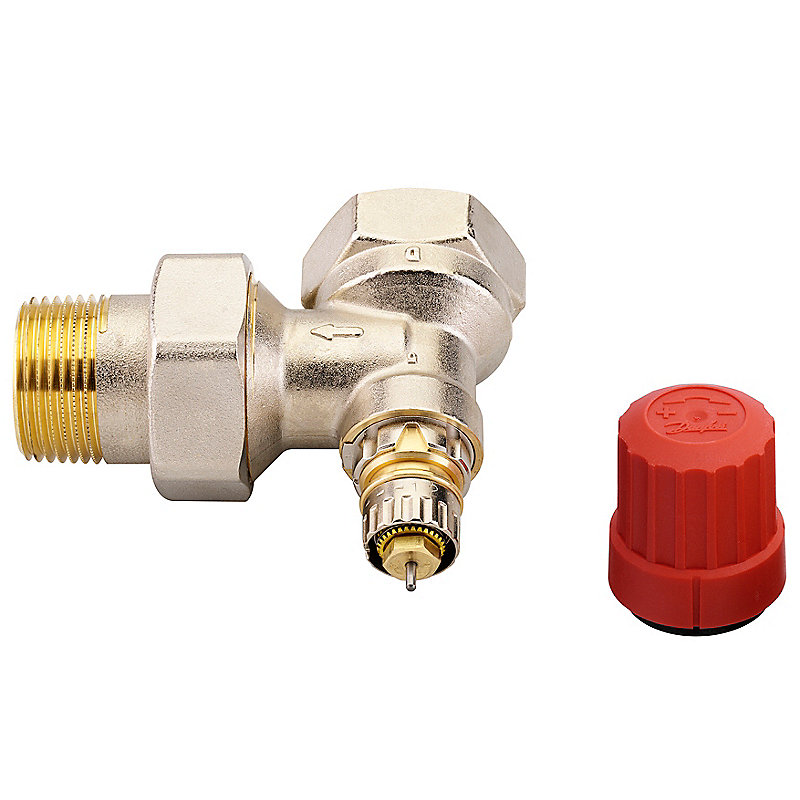 Danfoss ventil RA-N 25, vinkelløbende 1"