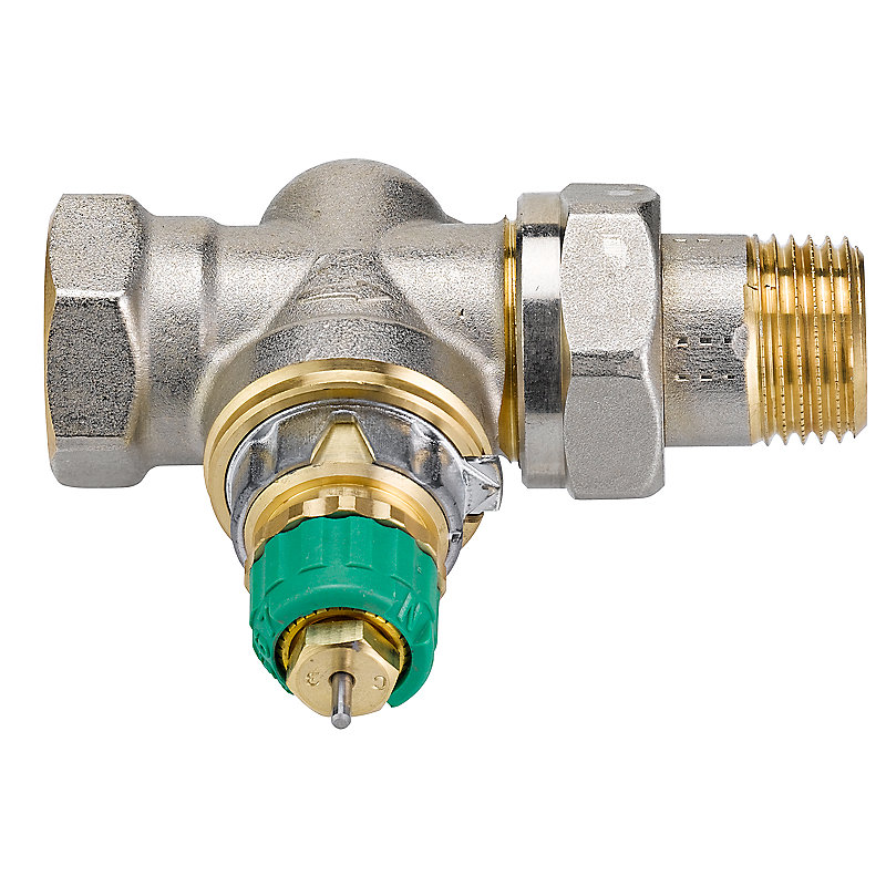 Danfoss RA-DV dynamisk Radiatorventil 1/2" Ligeløbende med trykregulator