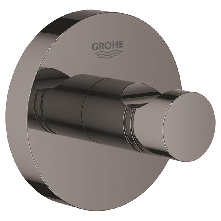 Grohe Essentials håndklædekrog i poleret hard graphite